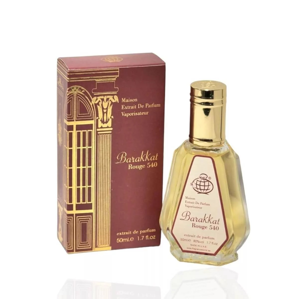 Barakat Rouge 540 Extrait Eau de Parfum 50ml Fragrance World – Beauty Bey